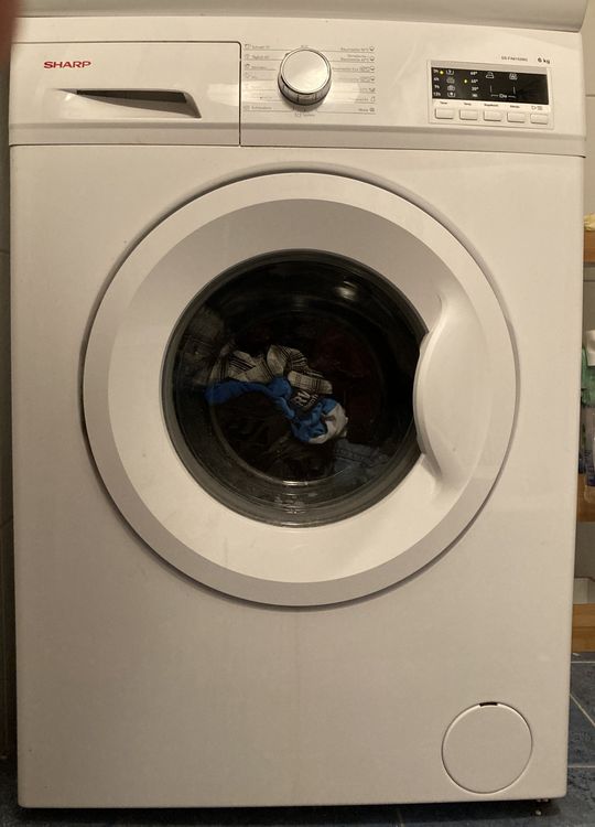 Sharp Waschmaschine ES-FA6103W2 6 kg in top Zustand. (Gebraucht) in für ...