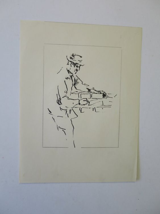 Tuschzeichnung von Gunter Böhmer Nr. 232 (Gebraucht) in Zürich für CHF 59 – mit Lieferung auf ...