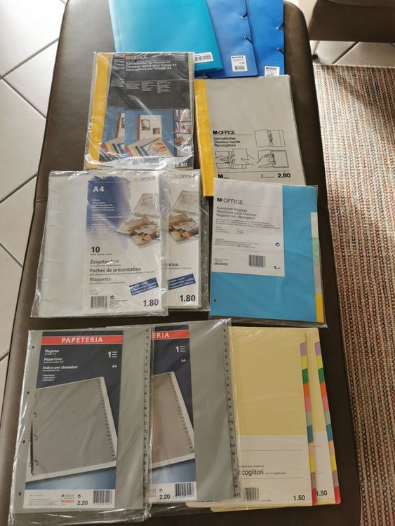 Div Büromaterial, Register, Mäppchen etc. (Neu (gemäss Beschreibung ...