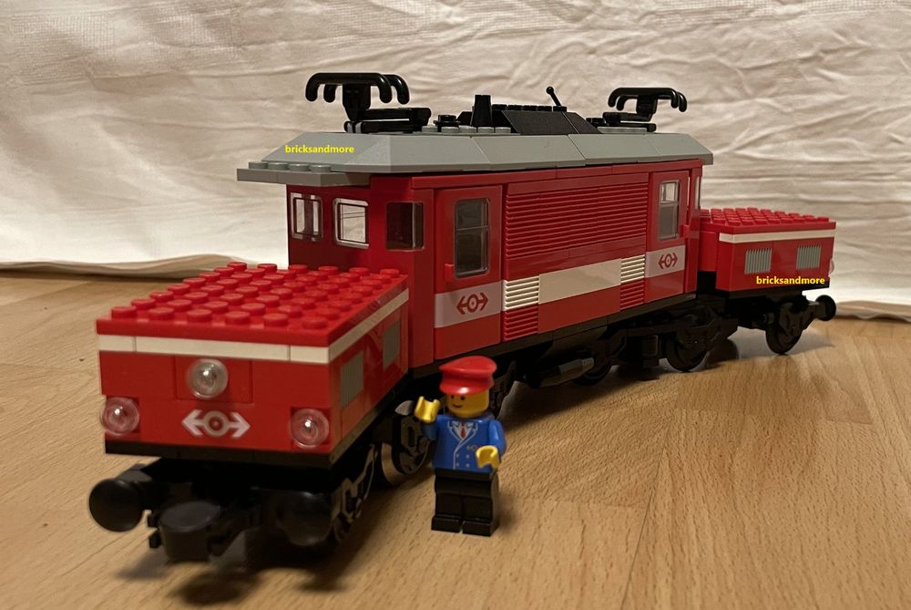 Lego 9 Volt Krokodil Lok 4551 Eisenbahn | Kaufen auf Ricardo
