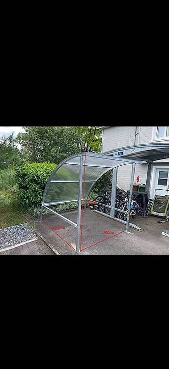 Velounterstand Unterstand Fahrradunterstand abri Velo (Gebraucht) in ...