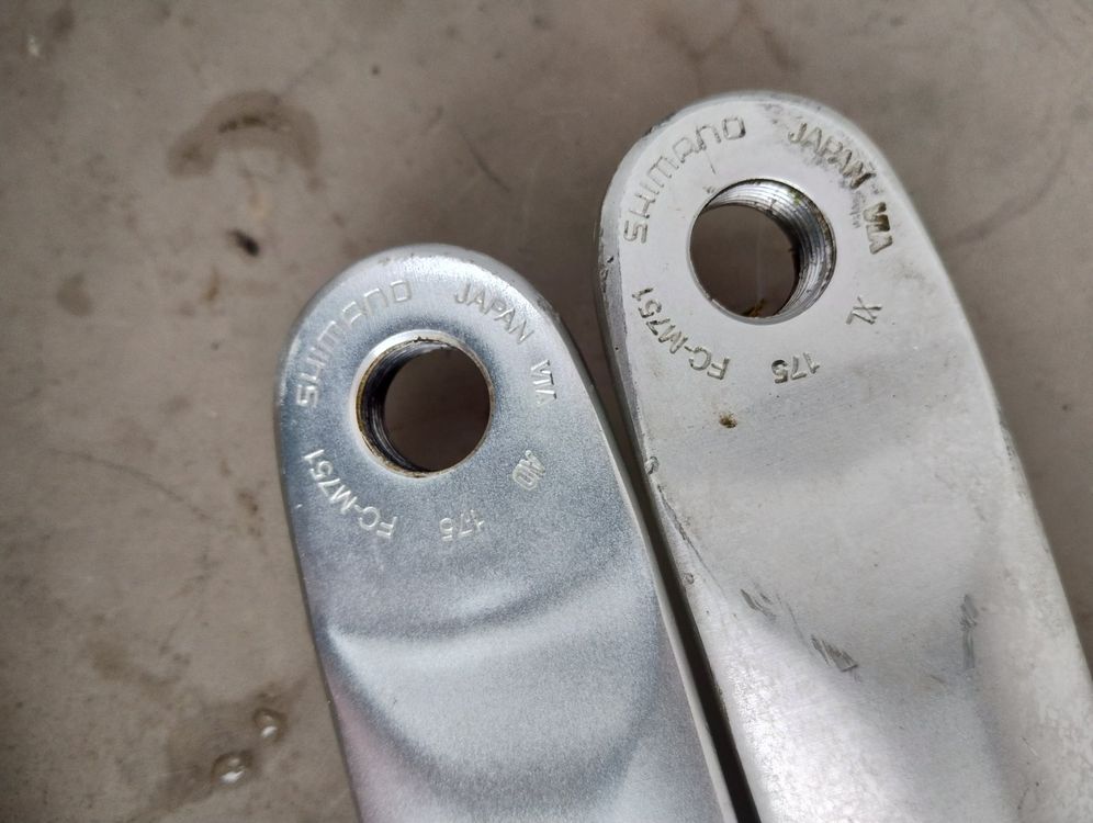 Shimano XT Kurbeln FC-M751 3x9-fach | Kaufen auf Ricardo