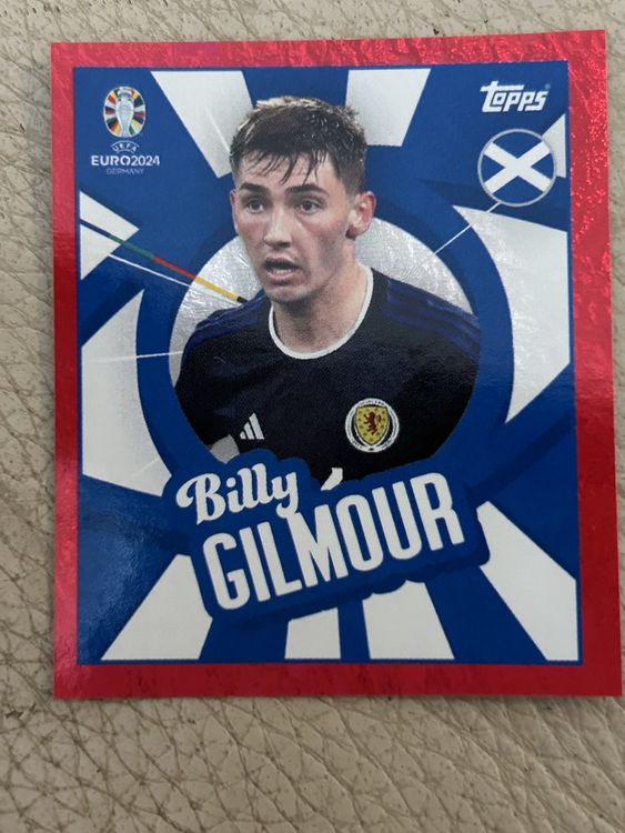 Topps Euro 2024 SCO PTW Billy Gilmour Schottland | Kaufen auf Ricardo