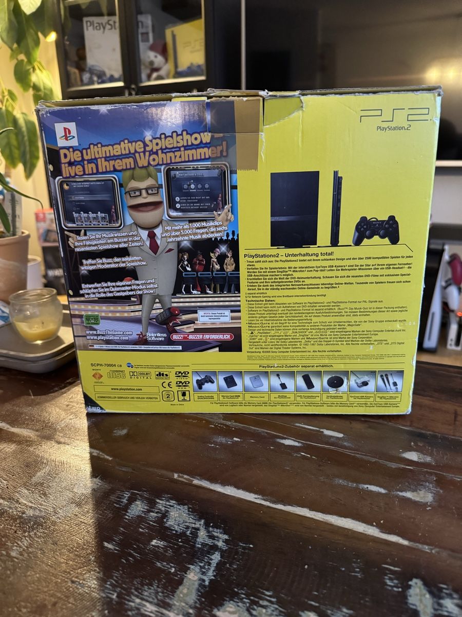 PlayStation 2 – Buzz! Paket (komplett & OVP) (Neu (gemäss Beschreibung ...