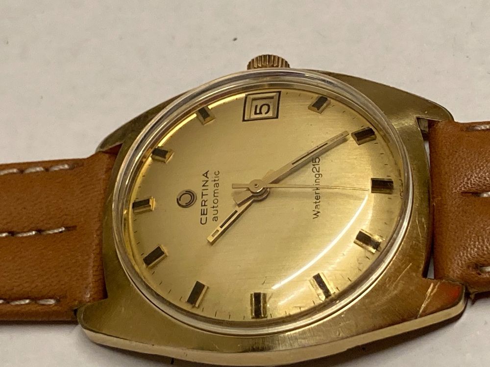 Certina Waterking 215 vintage Uhr Automatic der 70er | Kaufen auf Ricardo