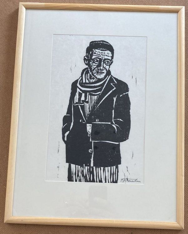 Holzschnitt von Paul Franken (ID 6395) (Gebraucht) in Gelterfingen für ...