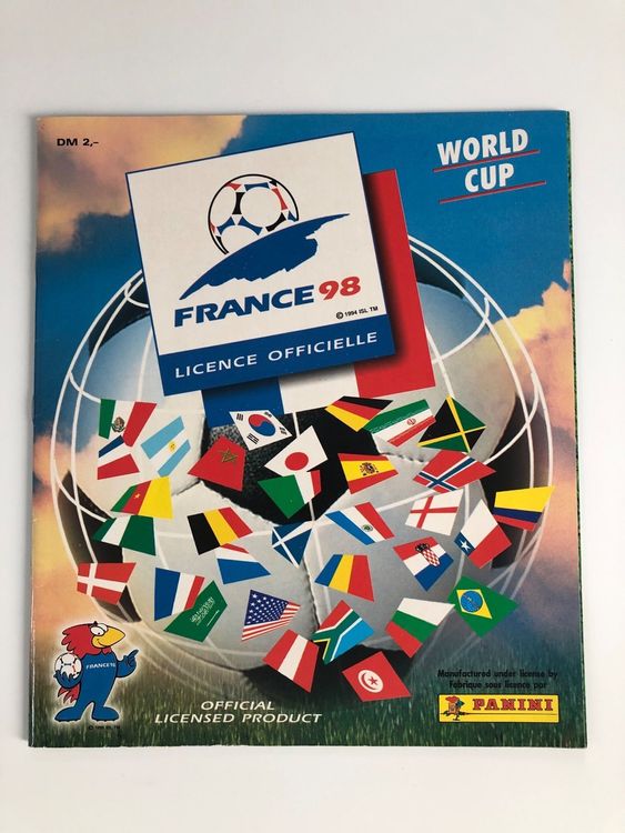 Album Panini France 1998 vide + Stickers +Iran + Updat | Kaufen auf Ricardo