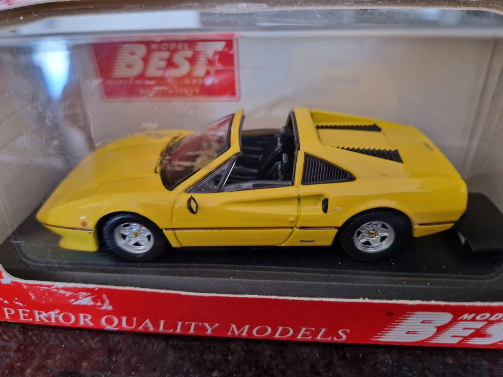 Best MODELL Ferrari 308 GTS Stradale 1:43 (Neu und originalverpackt) in ...