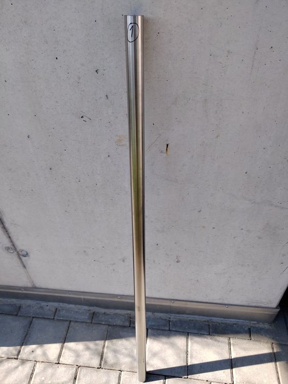 Edelstahl/Chromstahl Rohr Rohmaterial Nr. 1 (Gebraucht) in Hünenberg ...