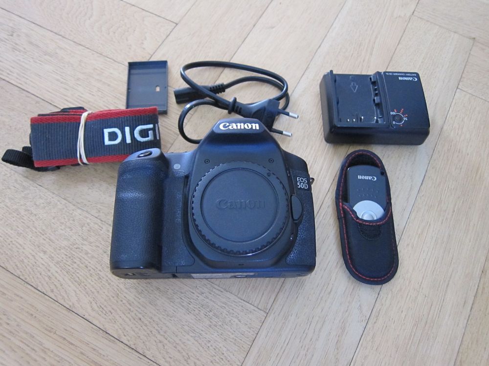 Canon EOS 50D Gehäuse inkl. Ladegerät , 1 Akku, Topzustand (Gebraucht) in Basel für CHF 89 – mit ...