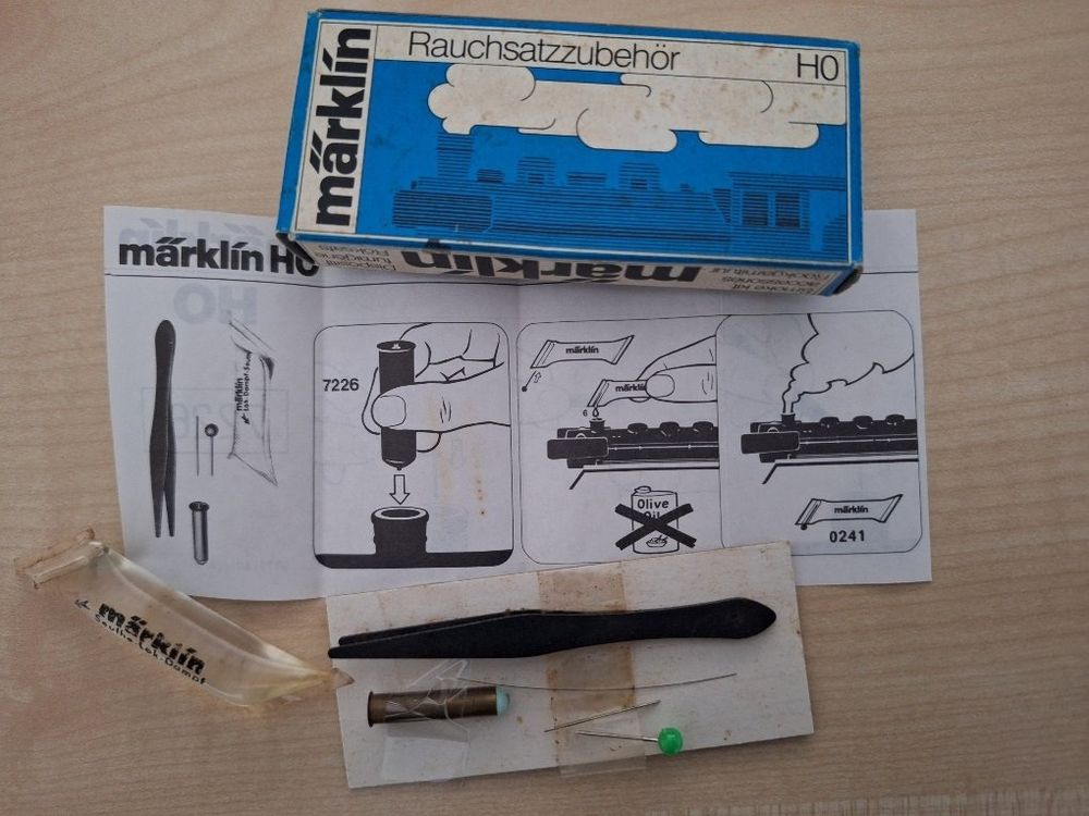 Märklin 7226 HO. Générateur de fumée pour locomotive (Gebraucht) in ...