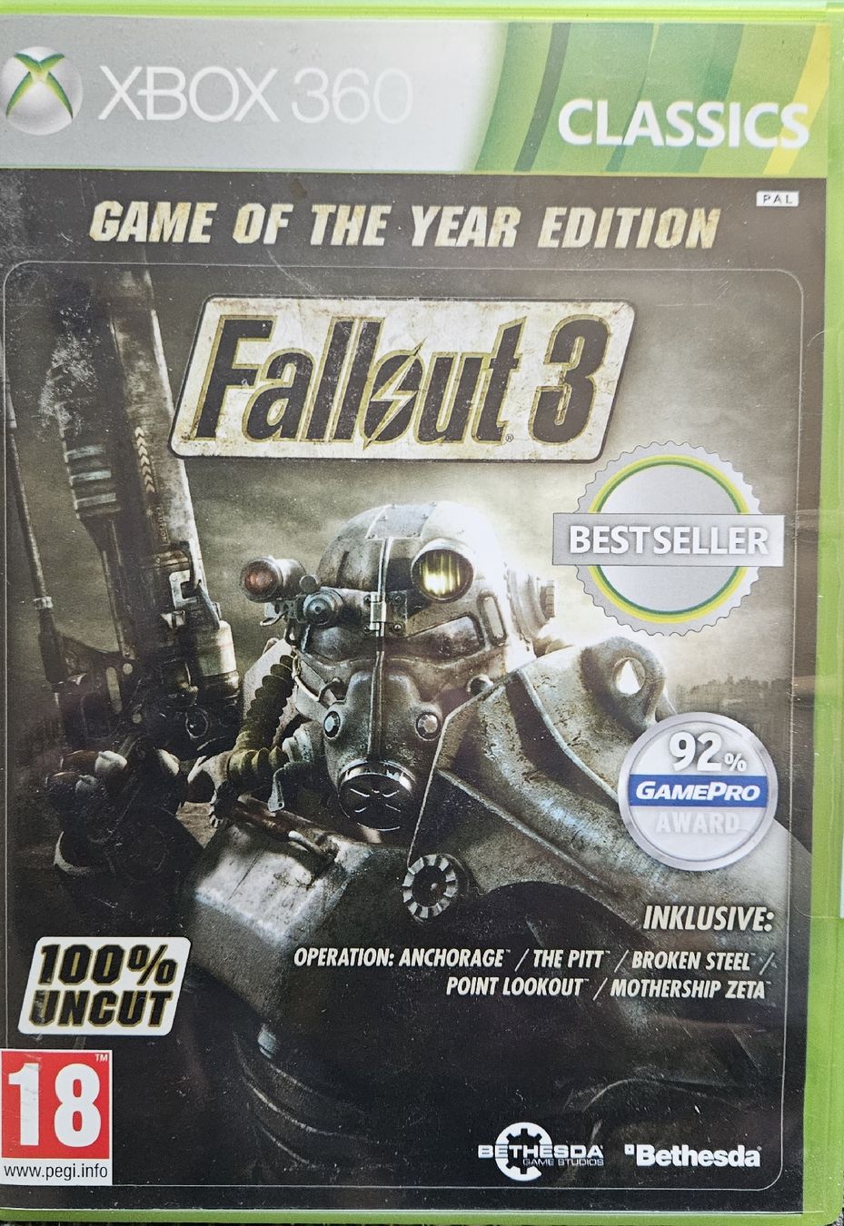 Fallout 3 - Game of the Year Edition - Xbox 360 (Gebraucht) in Lenzburg ...