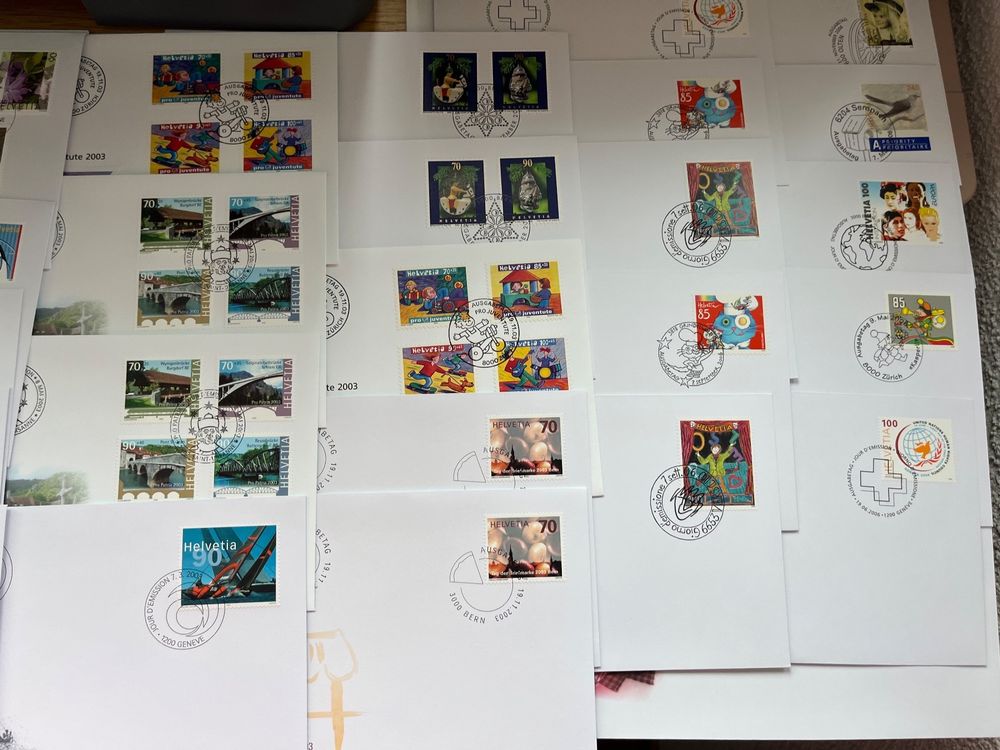 148 Schweizer FDC aus den 2000er bis 2010er Jahren (Gebraucht) in Murgenthal für CHF 7.5 – mit ...
