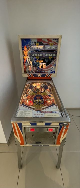 Spirit mechanical pinball machine from 1976 D.Gottlieb & Co (Gebraucht ...