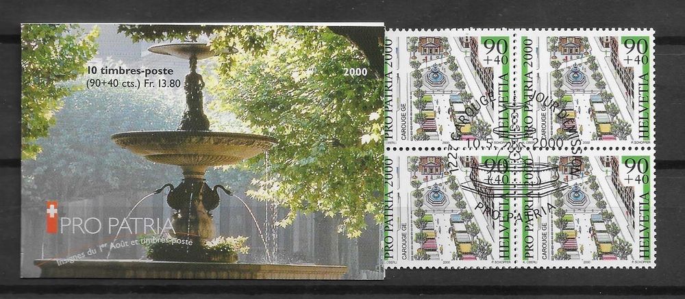 PPC2000 - Carnet Pro Patria 2000 1er j. (Gebraucht) in Trélex für CHF 3 ...