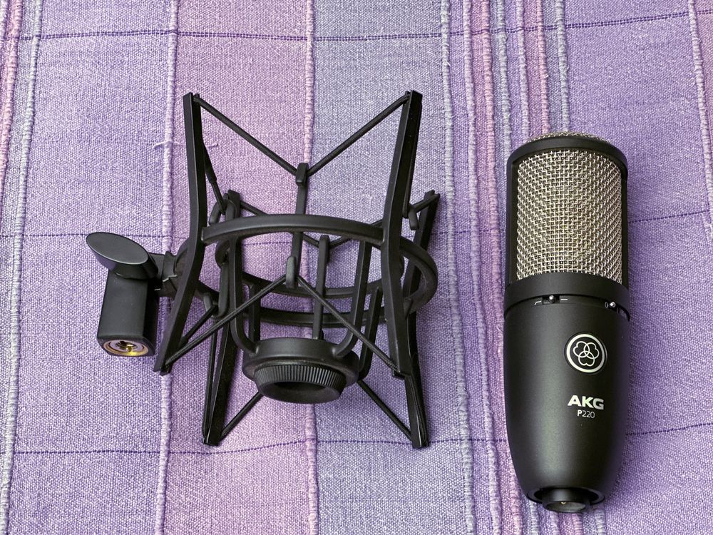 AKG P220 large diaphragm condenser microphone | Kaufen auf Ricardo