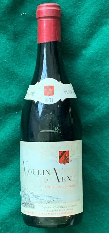Moulin-à-Vent Saint-Vernier 1971 (Gebraucht) in Chavornay für CHF 13 ...