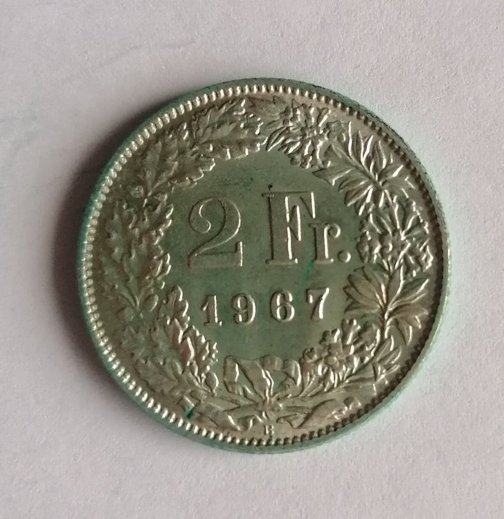 2 Franken 1967 #70 | Kaufen auf Ricardo