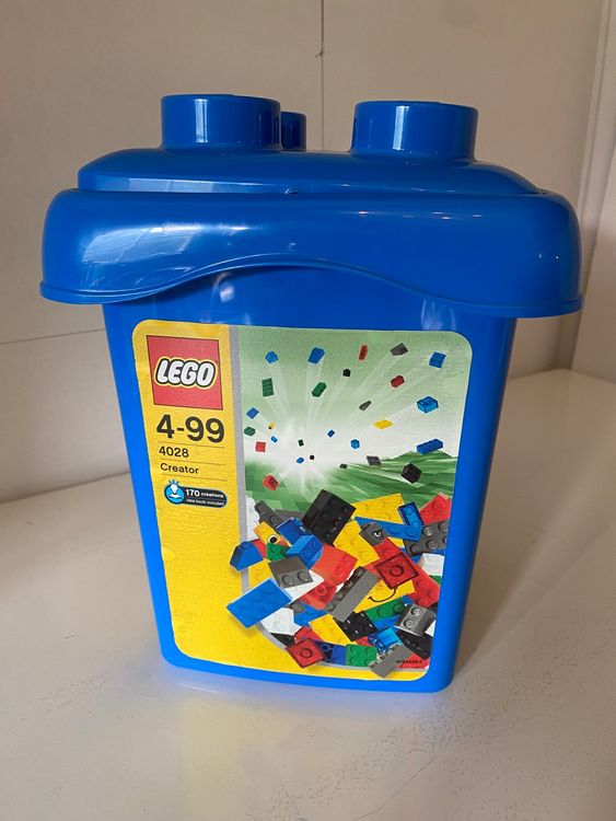 Lego-Eimer Creator 4028, mit Inhalt, ohne Bauanleitung (Gebraucht) in ...