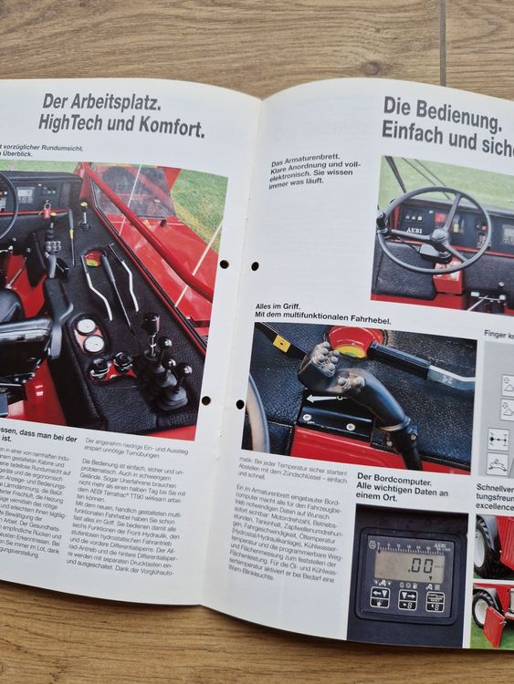 Original Prospekt Aebi Terratrac TT90 (Gebraucht) in Dürnten für CHF 30 ...