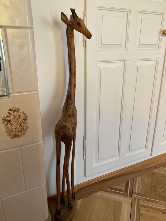 Holz-Giraffe (Gebraucht) in St.Gallen für CHF 11 – mit Lieferung auf Ricardo kaufen