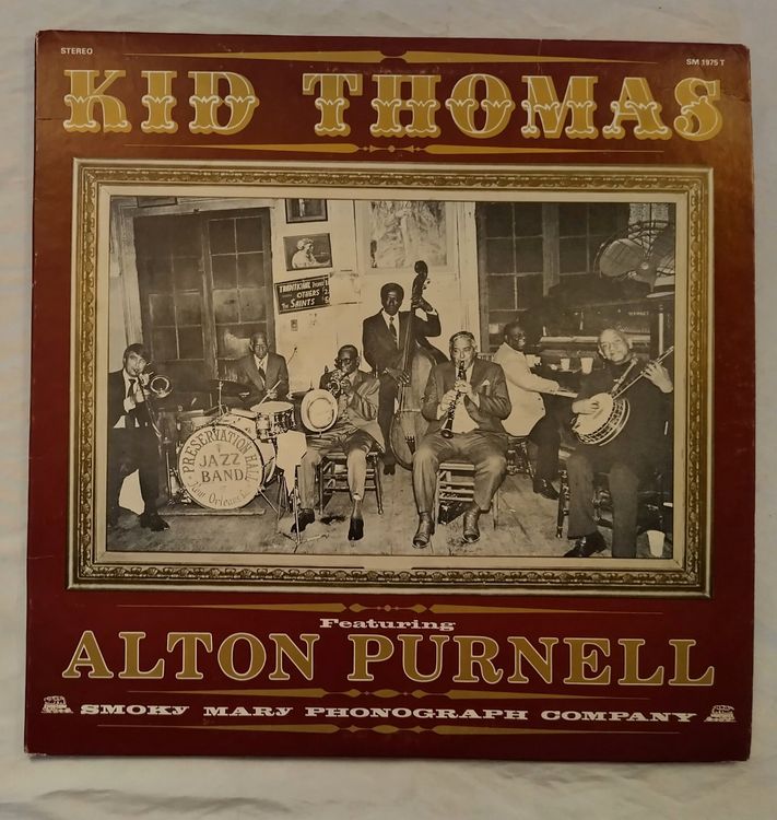 Kid Thomas Featuring Alton Purnell / Jazz LP USA 1978 | Kaufen auf Ricardo