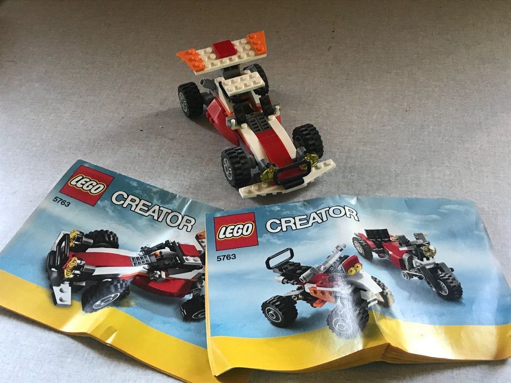 Lego Creator 5763 Rennwagen - Buggy (Neu (gemäss Beschreibung)) in ...