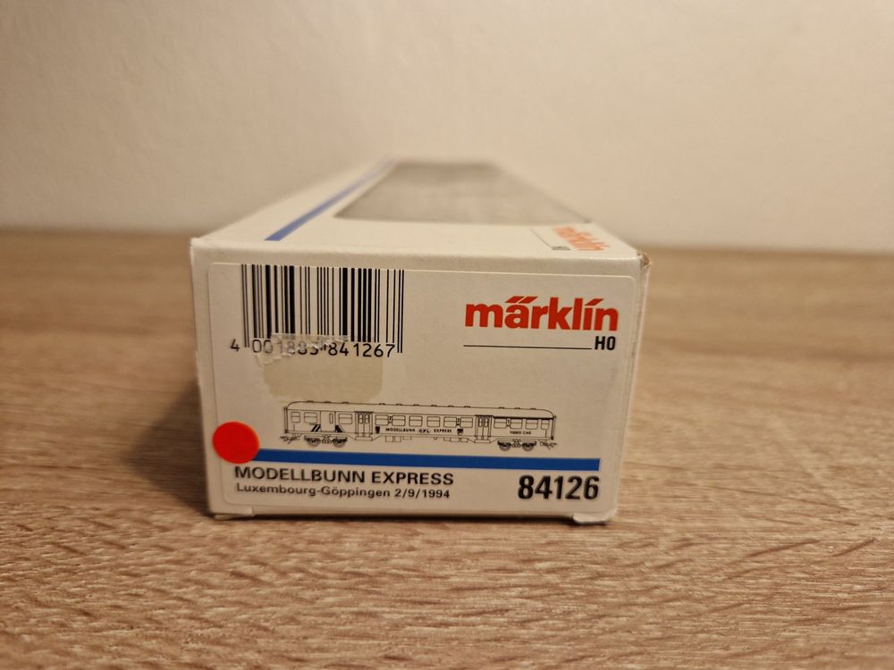 Märklin 84126 Personenwagen Modellbunn CFL H0 OVP NEU (Nuovo e nell ...