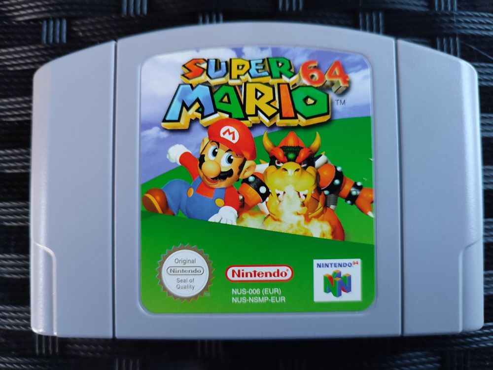SUPER MARIO 64 Nintendo 64 N64 Game (Gebraucht) in Läufelfingen für CHF ...