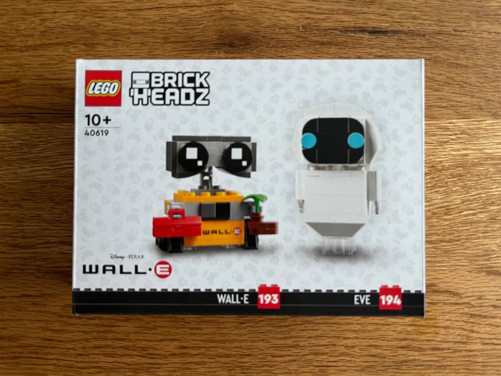 Lego 40619 Wall-E & Eve Brickheadz Neu | Kaufen auf Ricardo