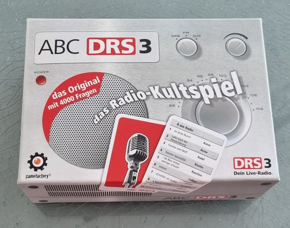 Ratespiel ABC DRS 3 (Neu (gemäss Beschreibung)) in Wil SG für CHF 10 ...