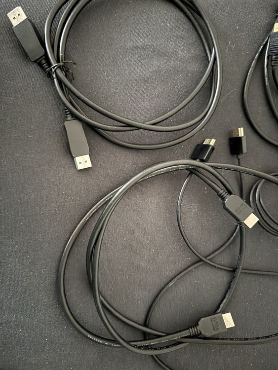 8 teiliges Kabel-Set: USB, HDMI, Kopfhörer, iphone TYPE C... (Gebraucht ...