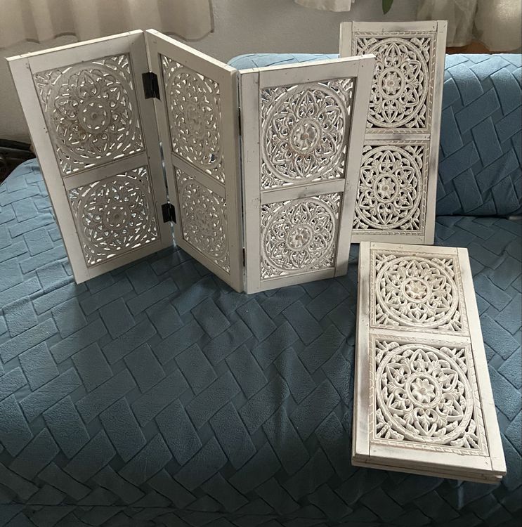 Mini Paravent Fr Fensterbank Selber Machen