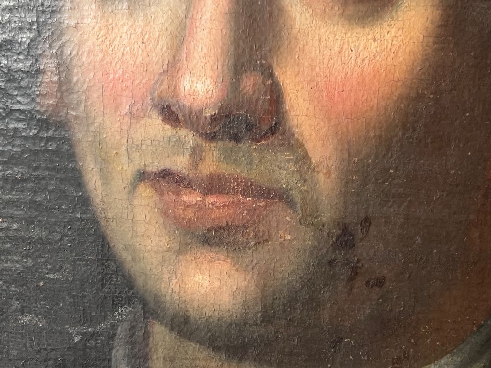 Antiker Ölportrait des Künstlers David Hoyer 1667-1720 (Gebraucht) in ...