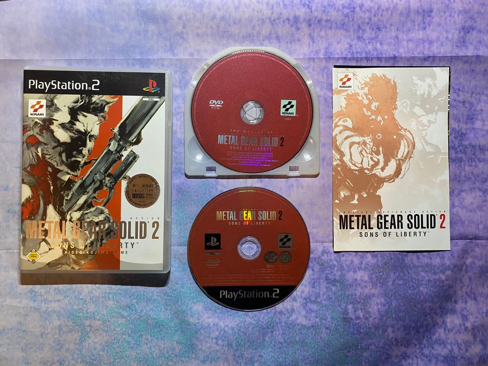 PS2: Metal Gear Solid 2 Sons of Liberty (Gebraucht) in Märstetten für ...