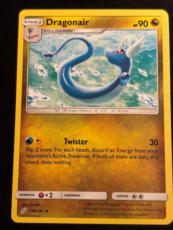 Pokemon Dragonair - Team-Up 118/181 - English (D'occasion) à Bern pour ...