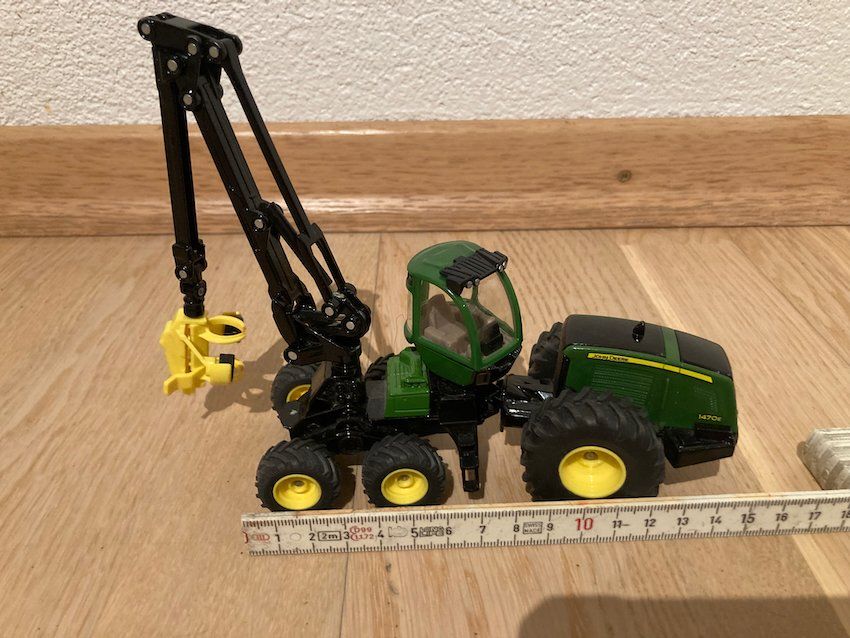 SIKU JOHN DEERE 1470E FORSTMASCHINE, Metall | Kaufen auf Ricardo