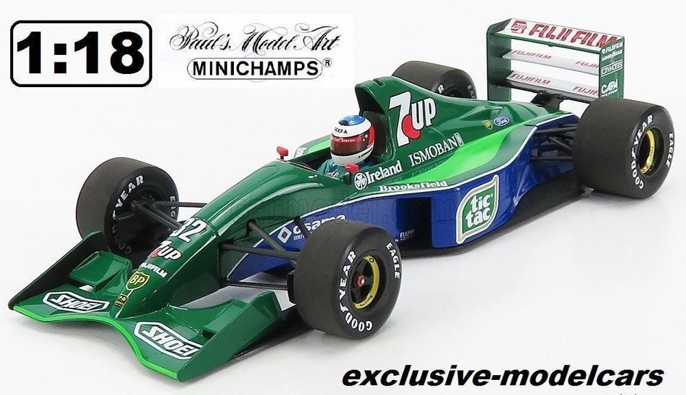 JORDAN 191 #32 Belgien 1991 (M.Schumacher) 1:18 Minichamps | Kaufen auf ...