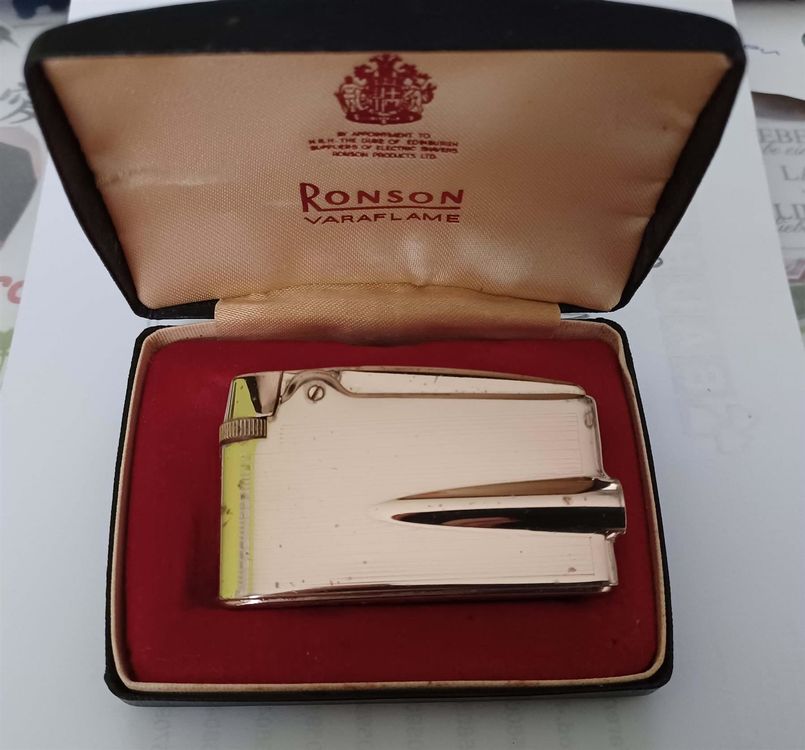 Ronson Varaflam Gasfeuerzeug | Kaufen auf Ricardo