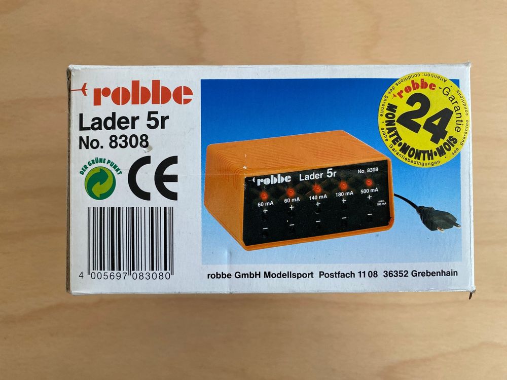 Robbe Ladegerät Lader 5r, Neu und originalverpackt | Kaufen auf Ricardo