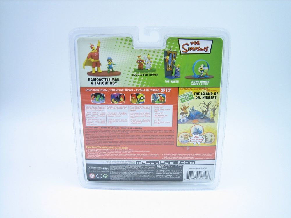 The Simpsons Radioactive Man & Fallout Boy Figur 2007 | Kaufen auf Ricardo