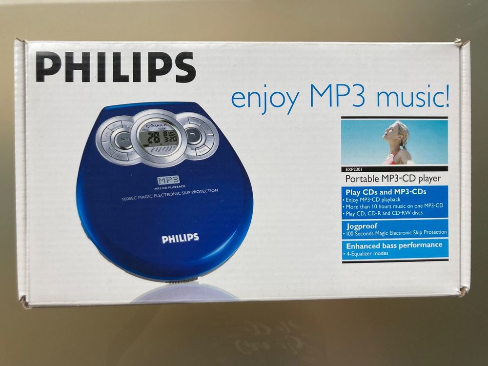 Philips: portable MP3-CD player / CD walkman | Kaufen auf Ricardo
