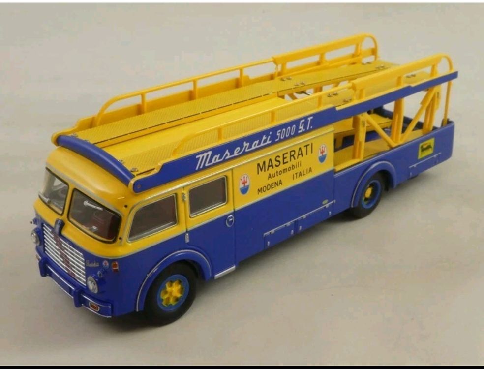 Fiat 642 1:43 Maserati Bartoletti AutoTransporter no Ferrari (Neu und ...