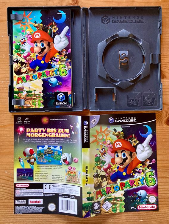 Mario Party 6 (Hülle, Inlay & Anleitung) - Nintendo GameCube (Gebraucht ...