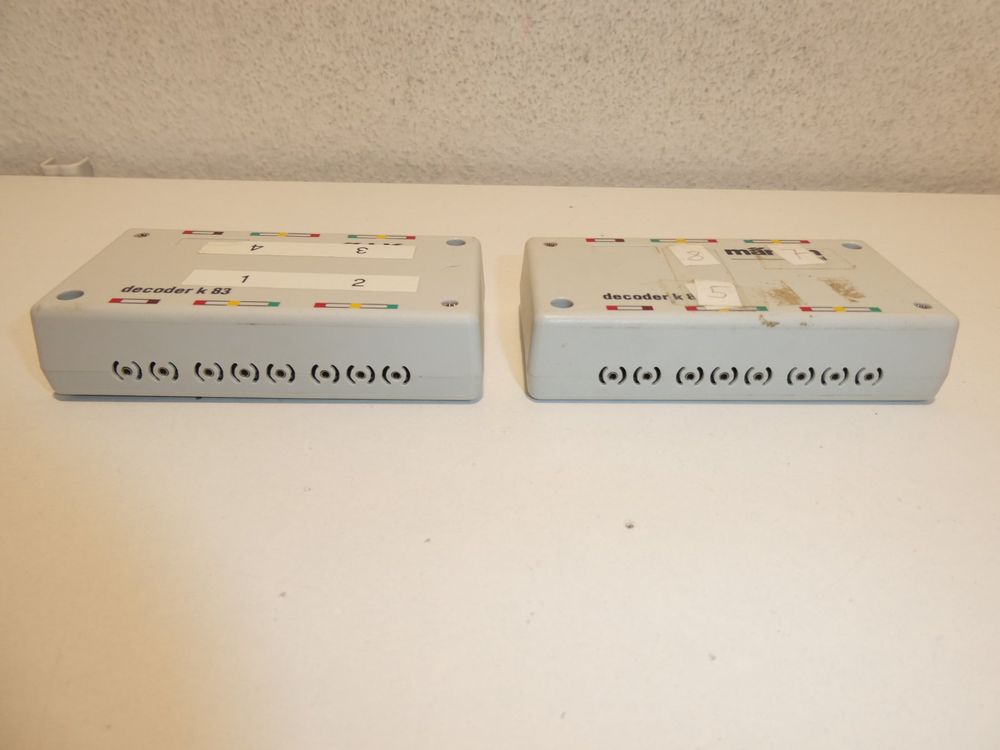 2 Märklin Digital Decoder k 83 Empfängermodul HO 6083 (M168) (Gebraucht ...