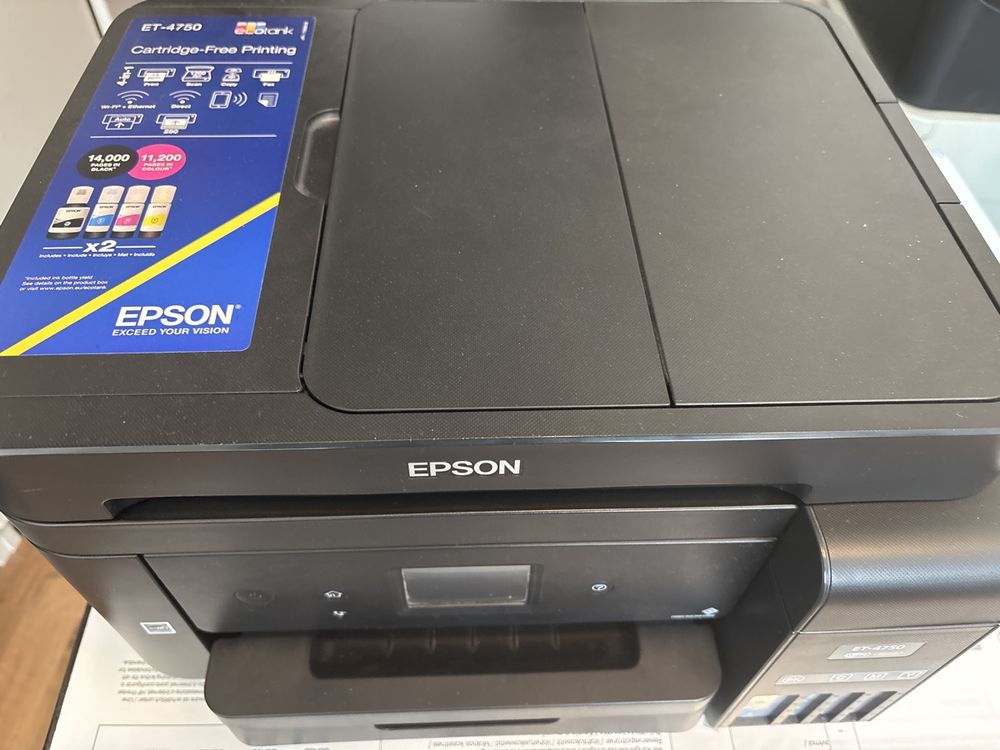 Epson EcoTank ET-4750: Tintenstrahldrucker (Defekt) in Malters für CHF 1 – nur Abholung auf ...