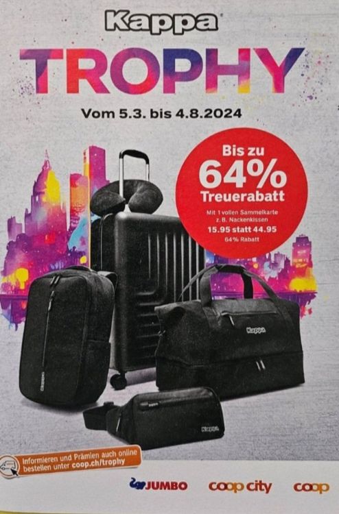 COOP TROPHY KAPPA - 5 volle Karten - 100 Marken | Kaufen auf Ricardo