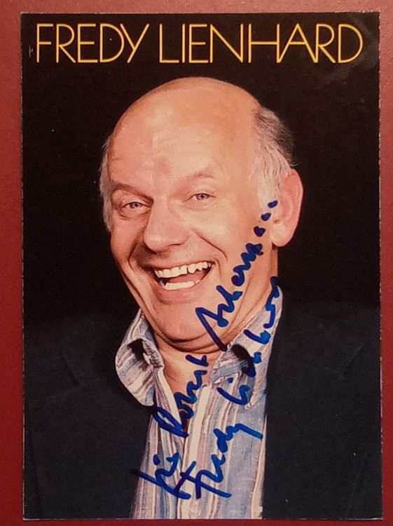 Fredy Lienhard 1927-2012 Autogramm Fotopostkarte 10x15cm | Kaufen auf Ricardo