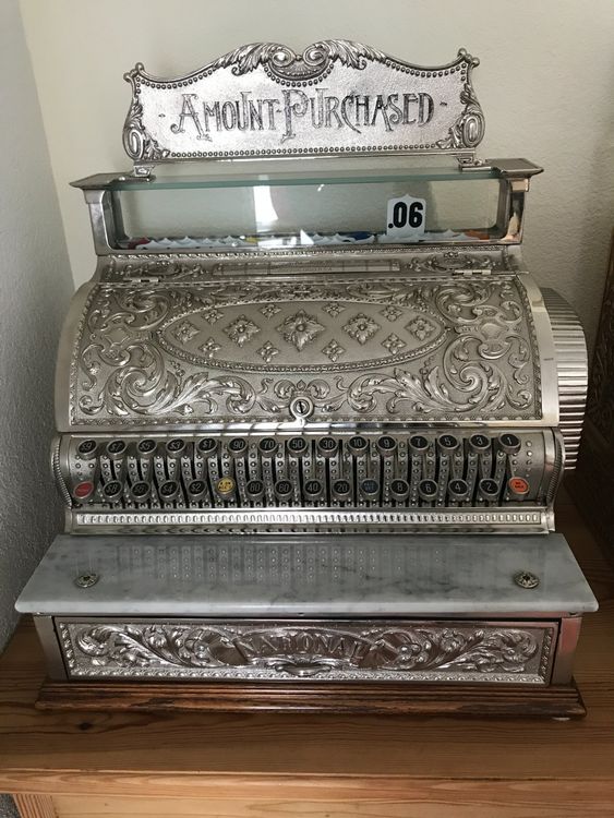NCR National Kasse Modell 35, 1901, vernickelt (Gebraucht) in ...