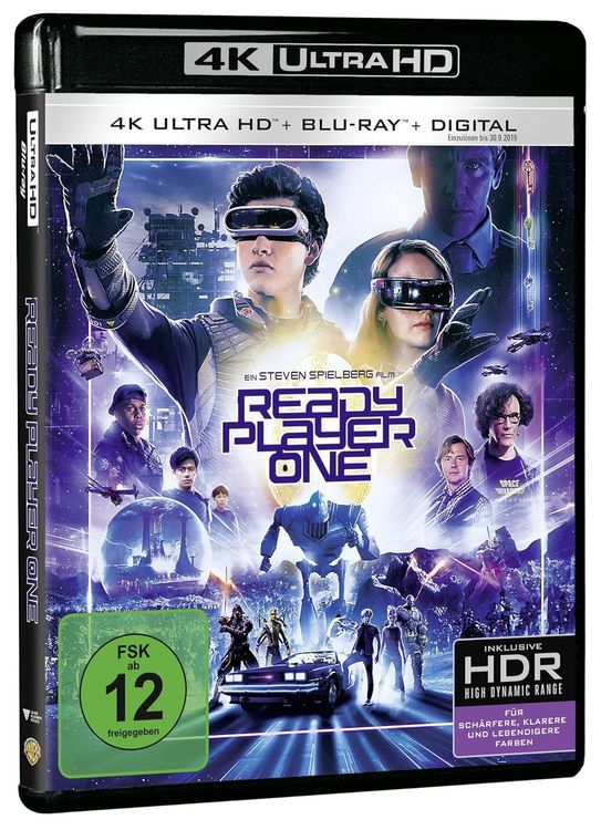 Blu - ray Ready Player One 4K + Blu-ray (Neu und originalverpackt) in ...